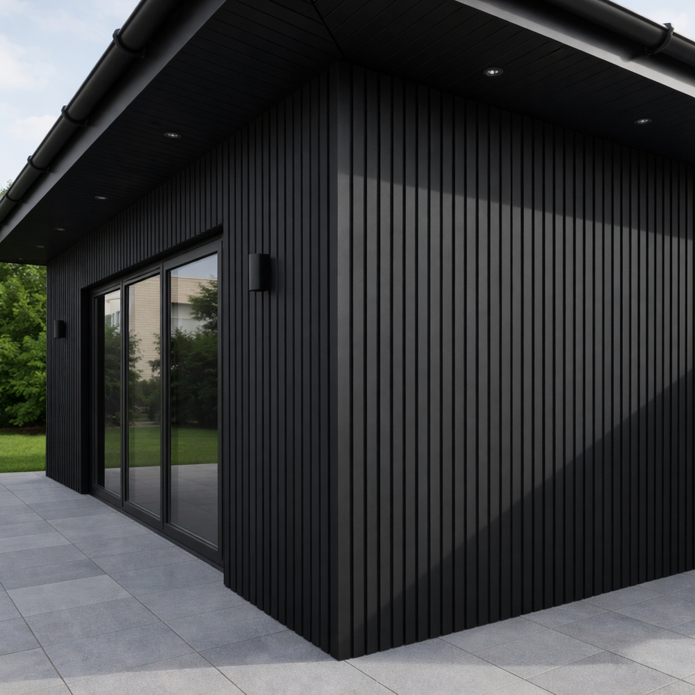 2.9M Composite Wall Cladding - Black