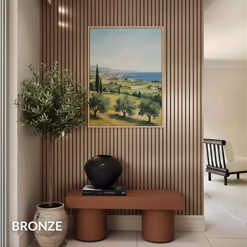 Premium Acoustic Wall Panels - Bronze